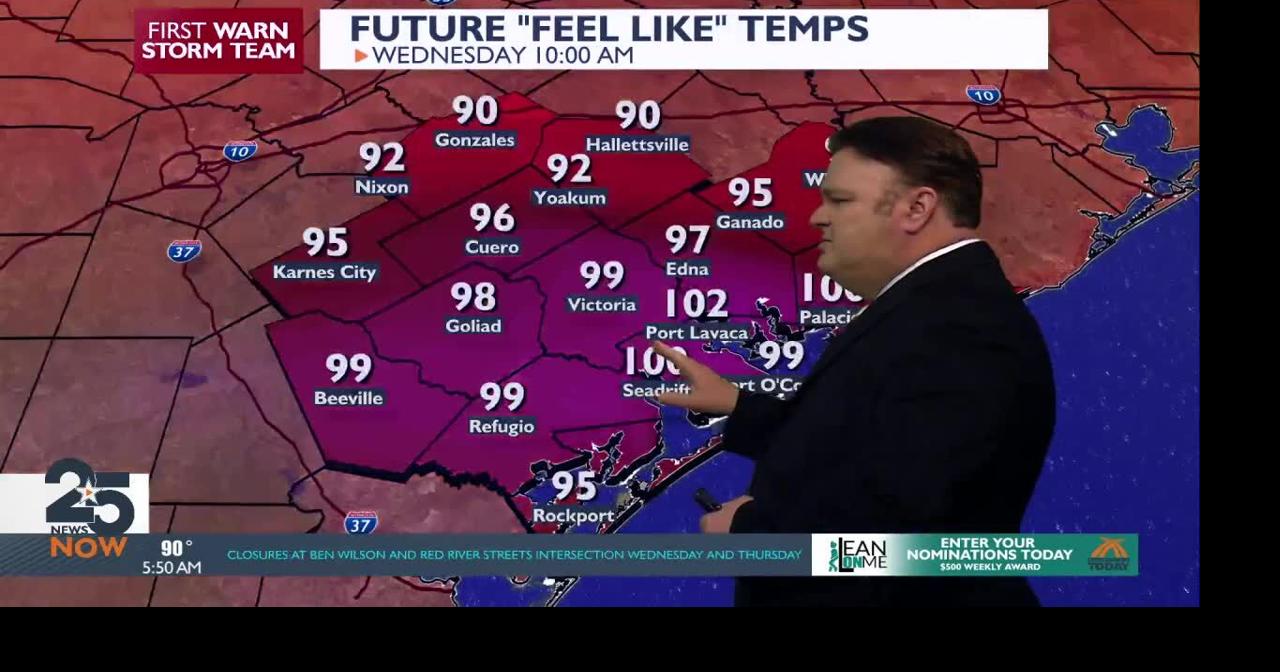 Finally some changes in our forecast, which does include some rain ...
