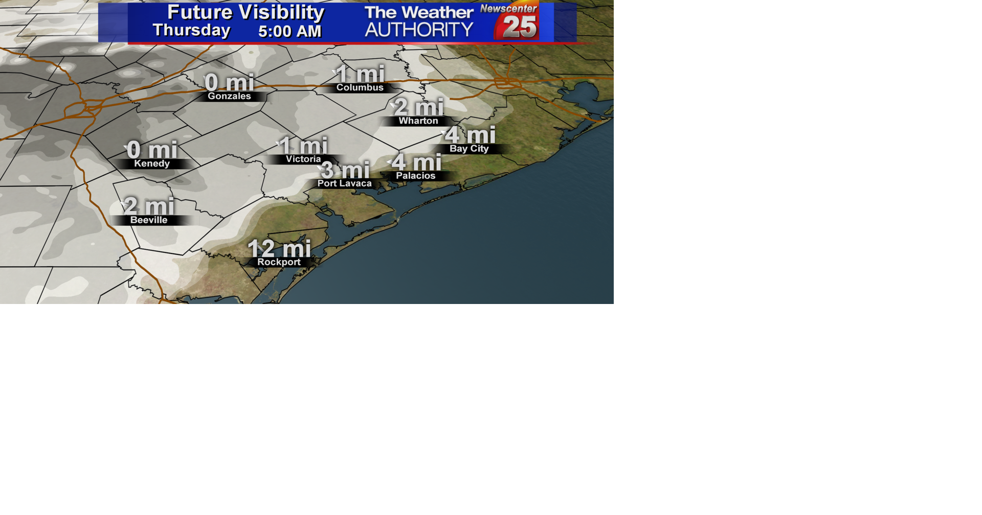 Patchy dense fog returns overnight | Forecast | crossroadstoday.com