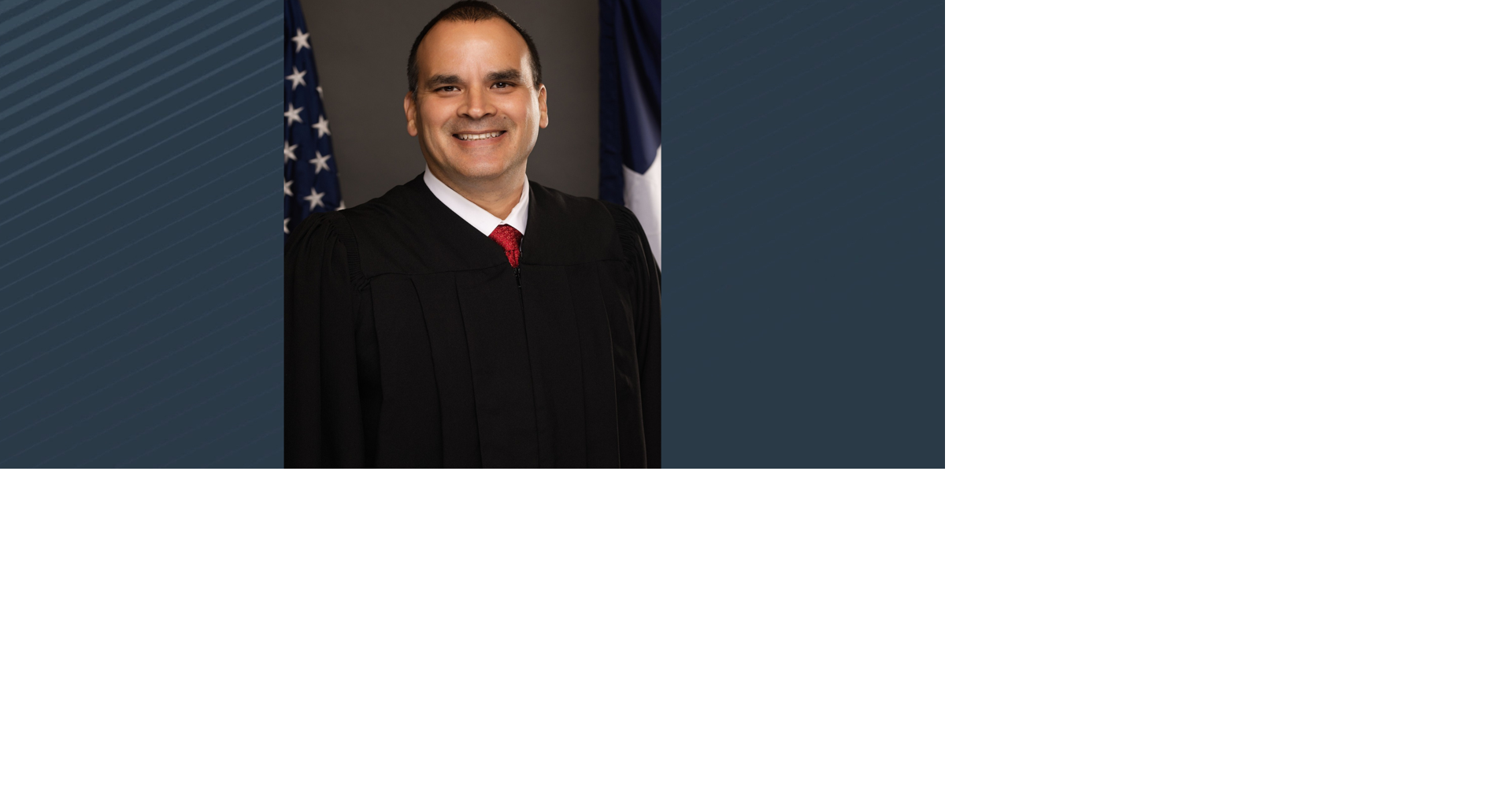 Judge Garza runs for re-election | Local News | crossroadstoday.com