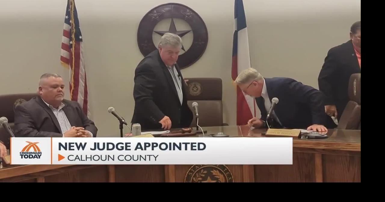 Calhoun County fills vacancy left by late County Judge | News ...