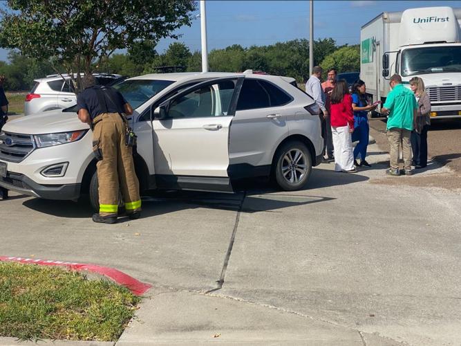 Auto-pedestrian collision at the intersection of Nursery and James ...