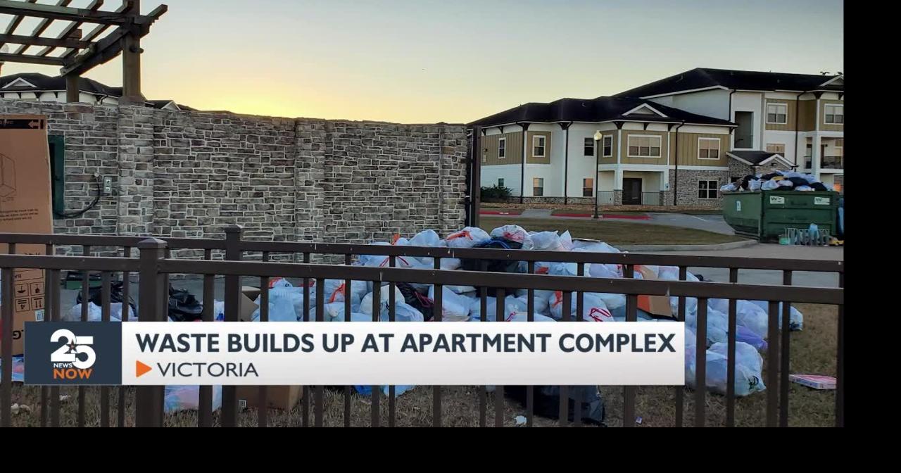 Trash build-up at apartment complex creates smelly problem | News ...