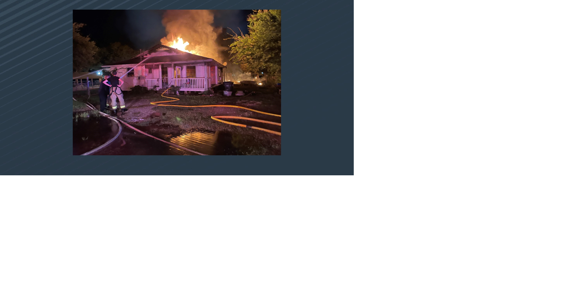 Palacios house fire occupants safe thanks to police officer | News ...