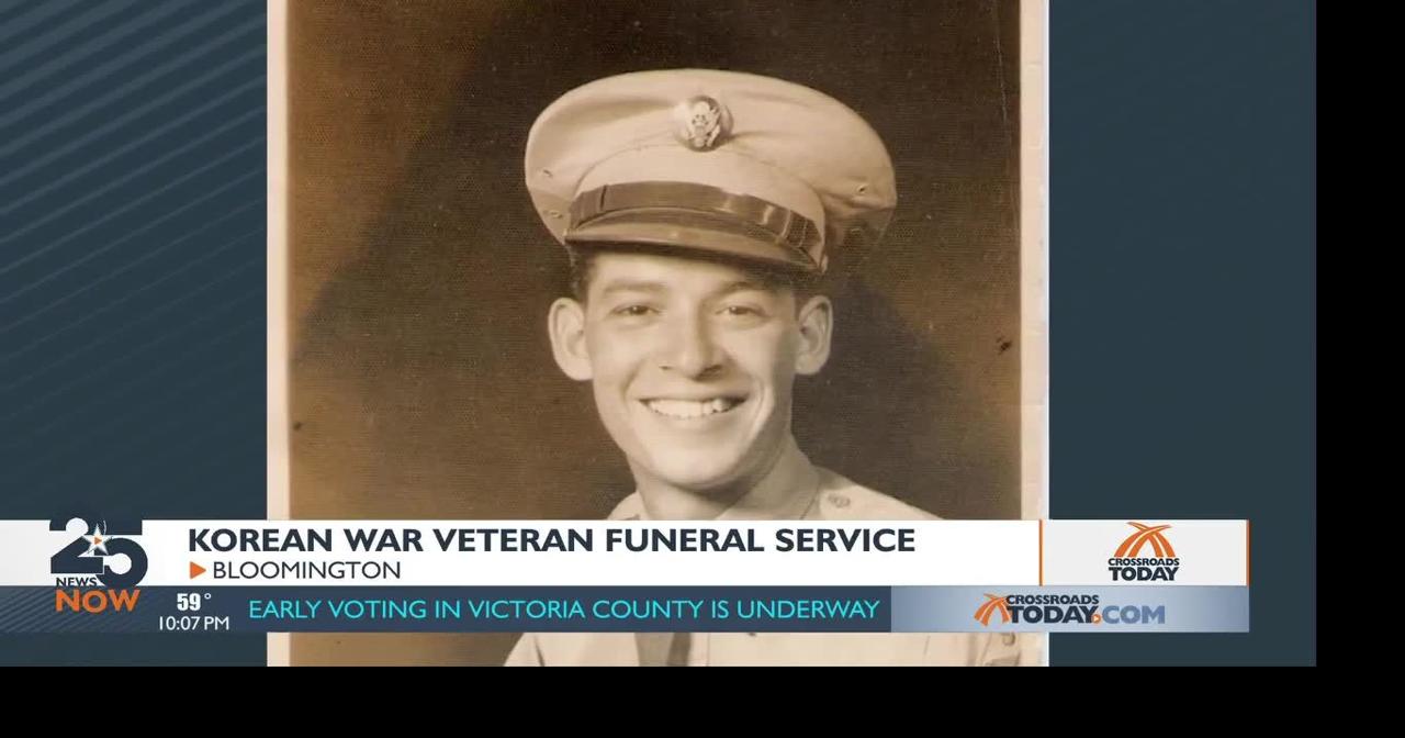 Korean War Veteran and P.O.W. Adelaido M. Solis laid to rest in Bloomington | Local News ...