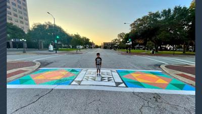 Victoria downtown painted crosswalks finished | Local News ...