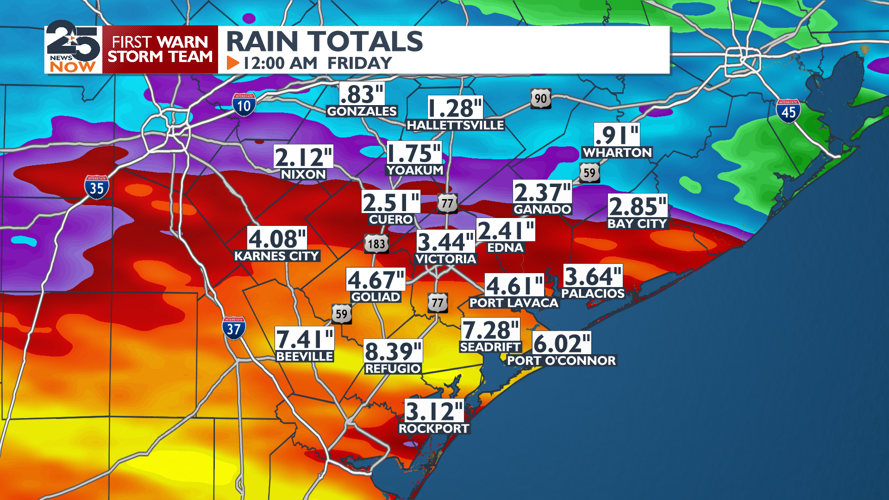 Heavy tropical rain begins today | Weather | crossroadstoday.com