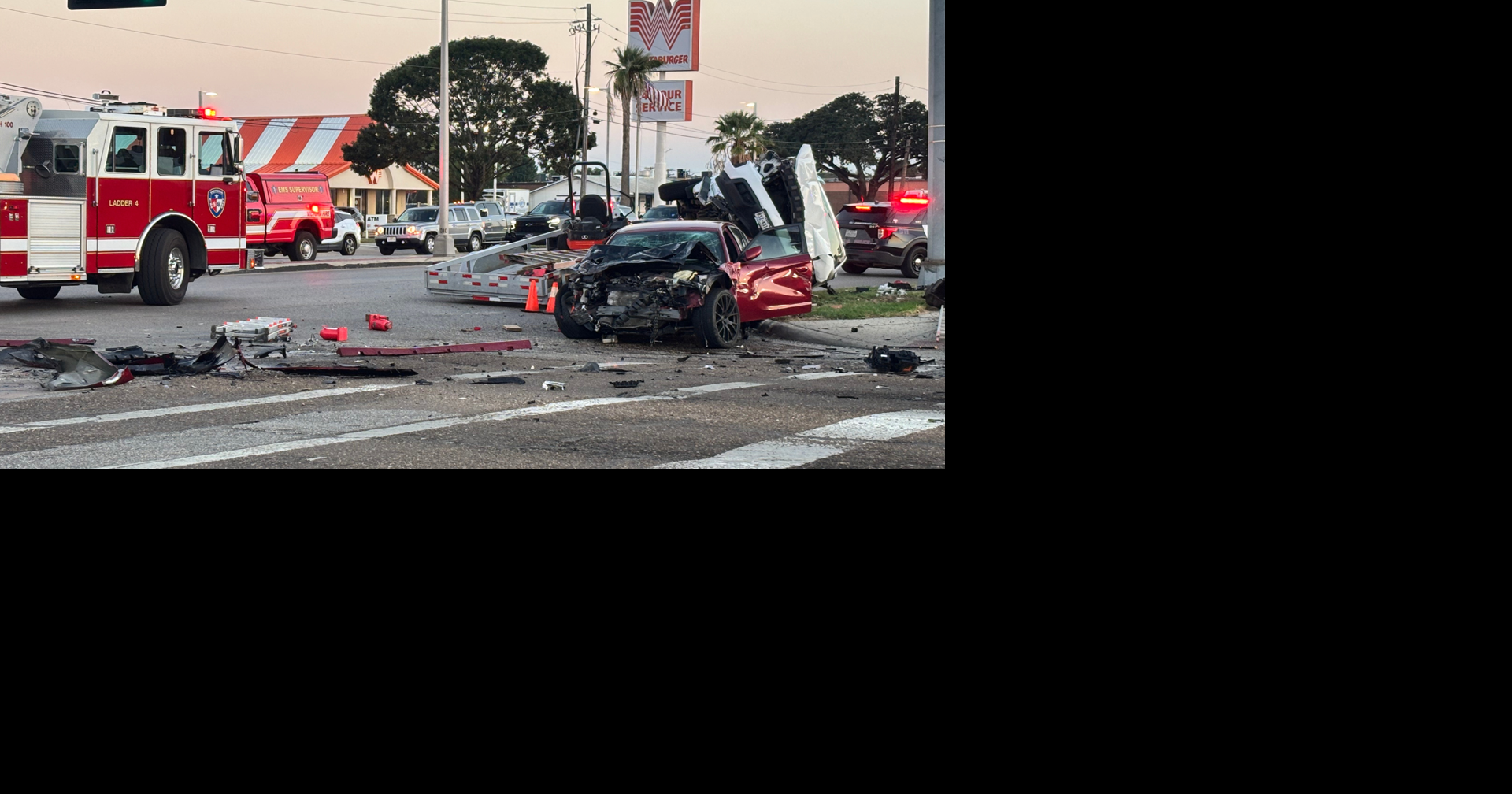 Three-vehicle crash under investigation at Navarro and Mockingbird ...