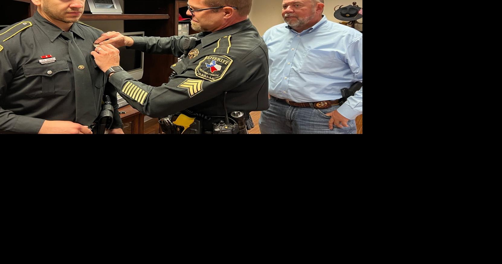 Deputy Garcia sworn into the Victoria County Sheriff’s Office | Local ...