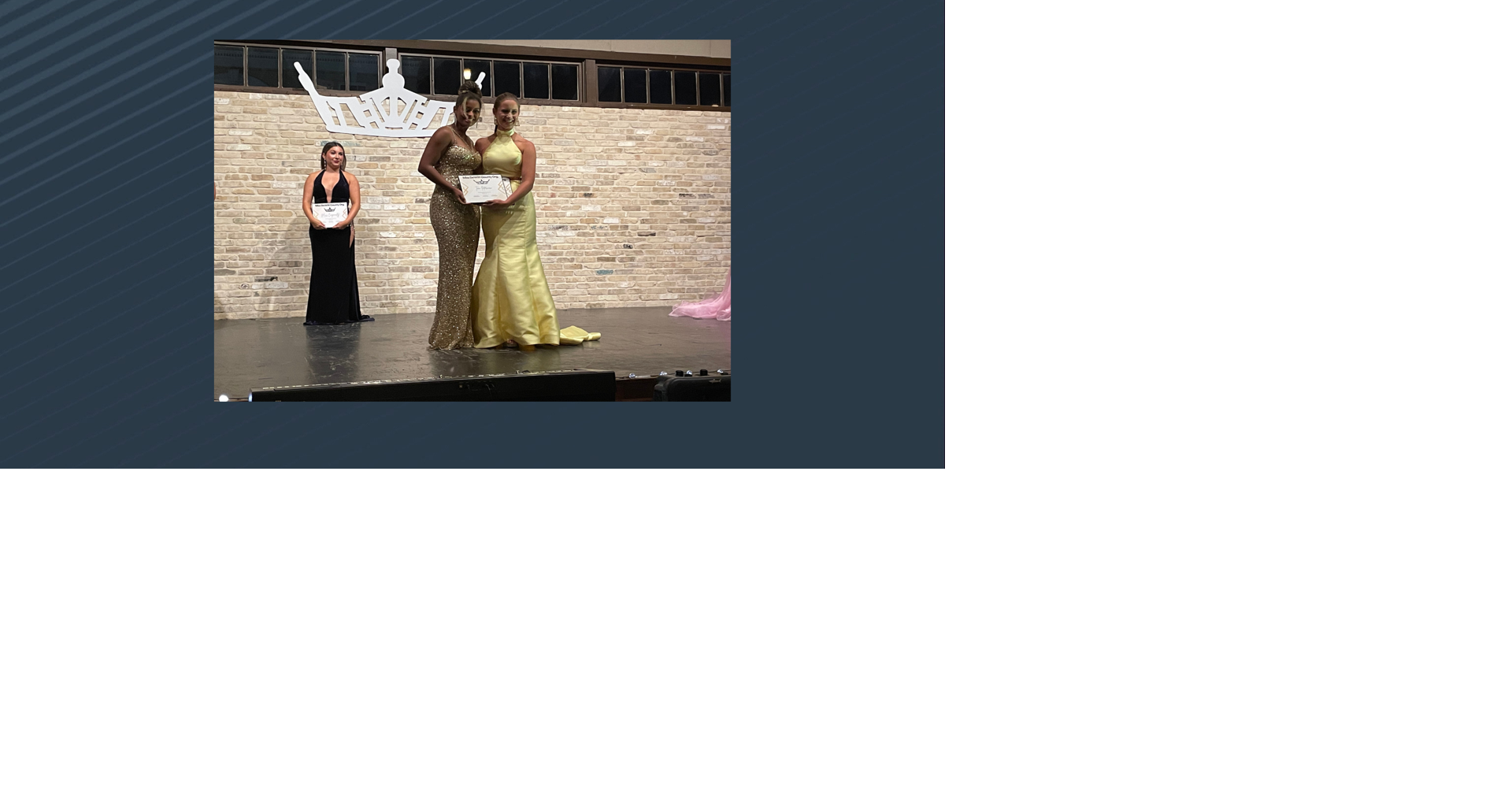 New Miss DeWitt County and Miss DeWitt County's Teen named in Cuero ...