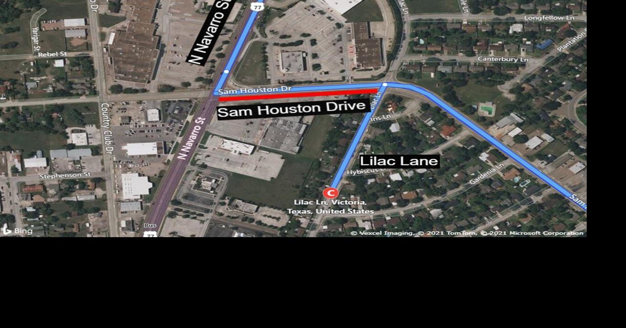 Part of Sam Houston Drive scheduled to close for two night starting ...