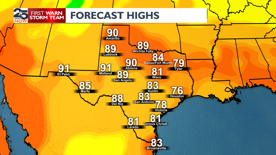 Light rain tomorrow - Clearing for weekend | Weather | crossroadstoday.com