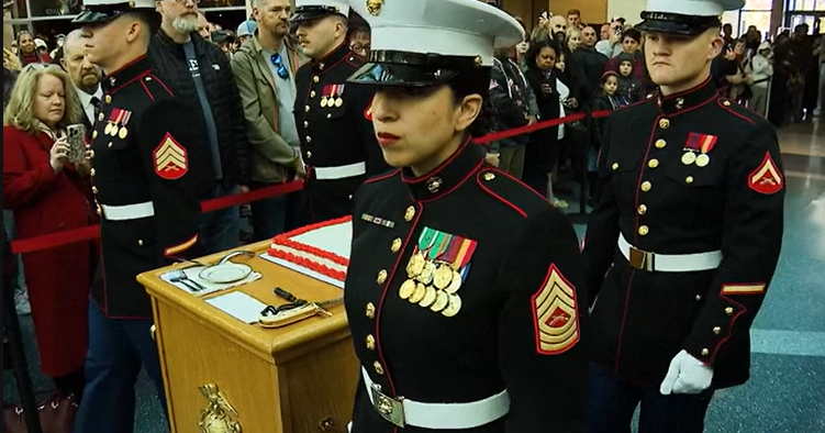 Marine Corps celebrates 250th birthday in birthplace, Texas honors ...