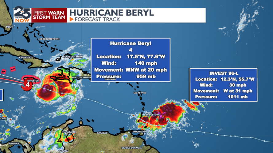 Tropical Storm Beryl to bring heavy rain to Texas | News ...