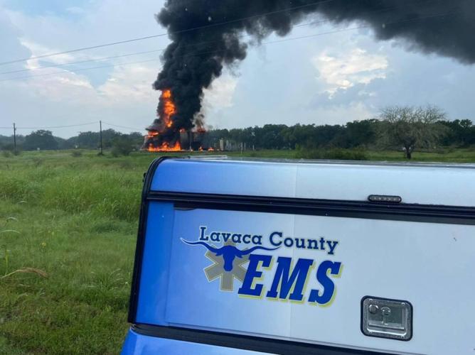 HAPPENING NOW: Oil tank battery fire | Local News | crossroadstoday.com