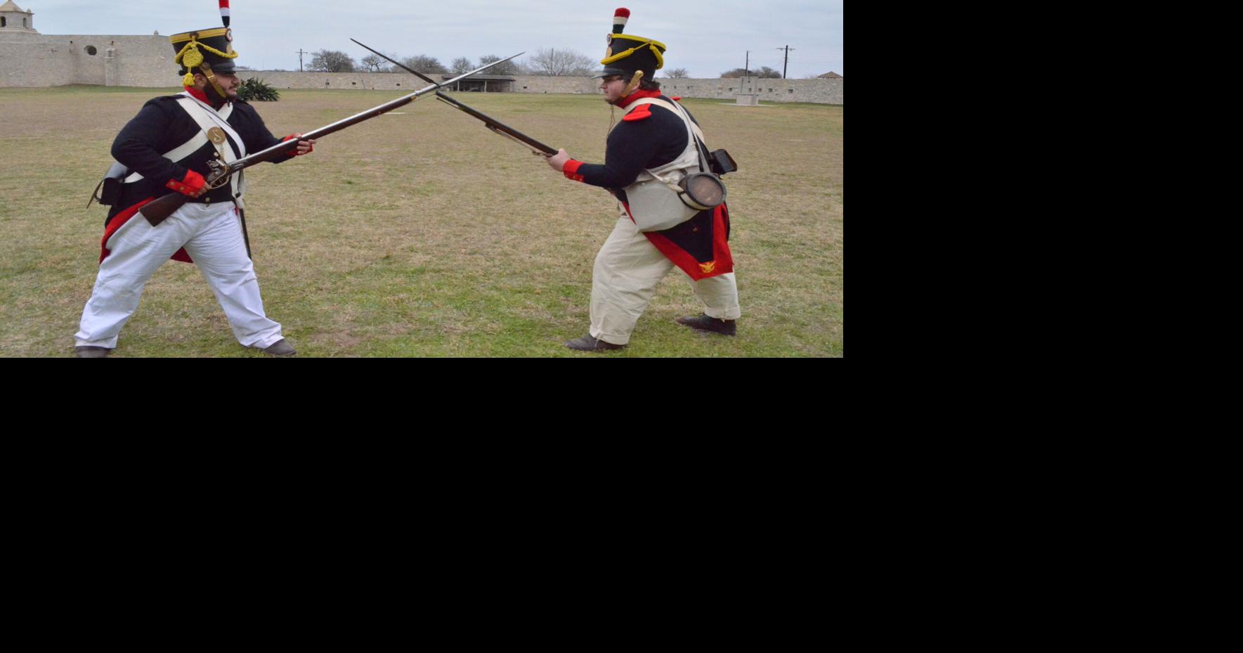 Presidio La Bahia's annual school of the soldados commemorates Texas ...
