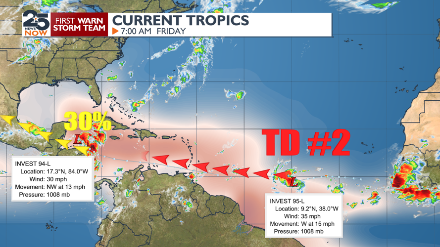 Trouble in the tropics | Weather | crossroadstoday.com