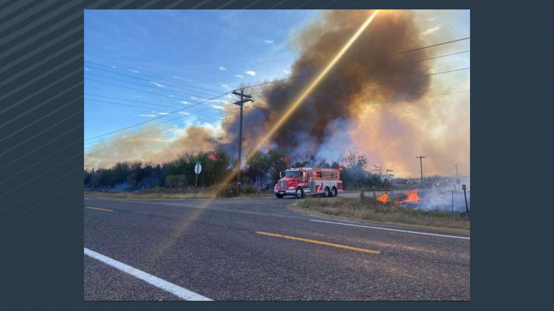 Firefighters battle large brush fires by the Victoria Advocate | News ...