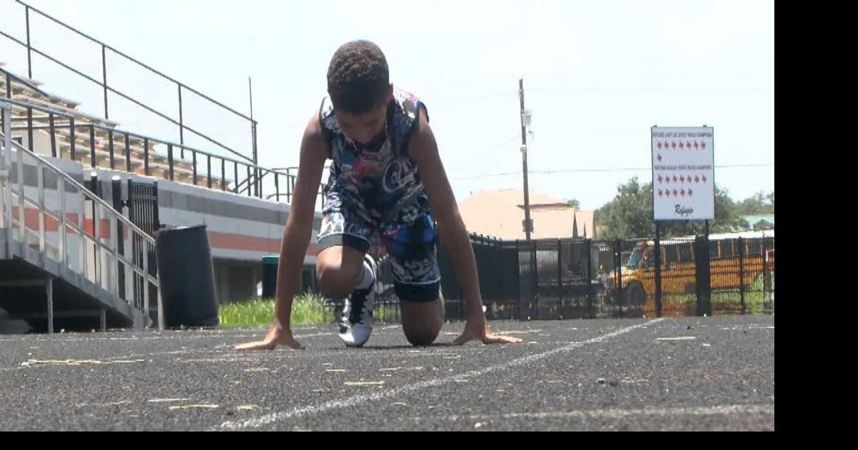 WATCH: Young Refugio athlete makes Jr. Olympics | Top Stories ...