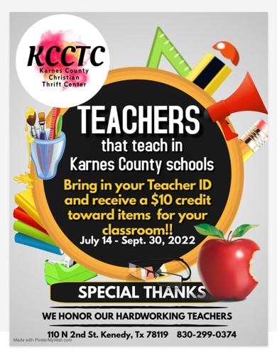Kenedy ISD Back-to-School information | Education | crossroadstoday.com