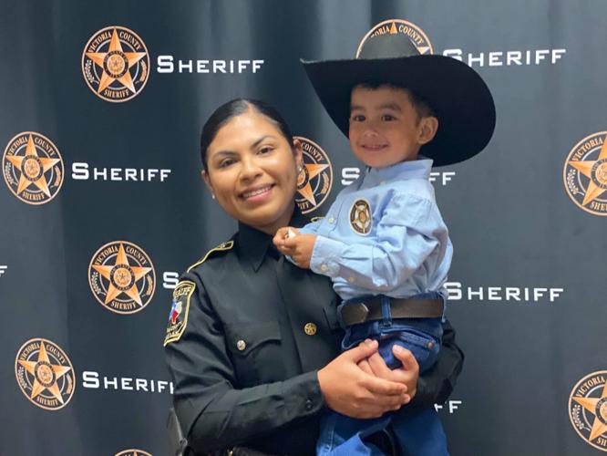 Victoria County Sheriff’s Office swears in Deputy Partida | Family ...