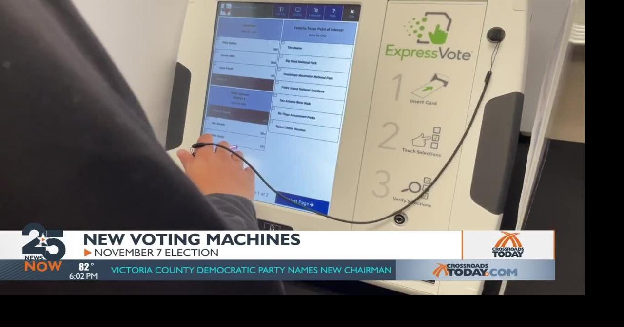 The latest in voting machine technology has arrived in Victoria | News ...