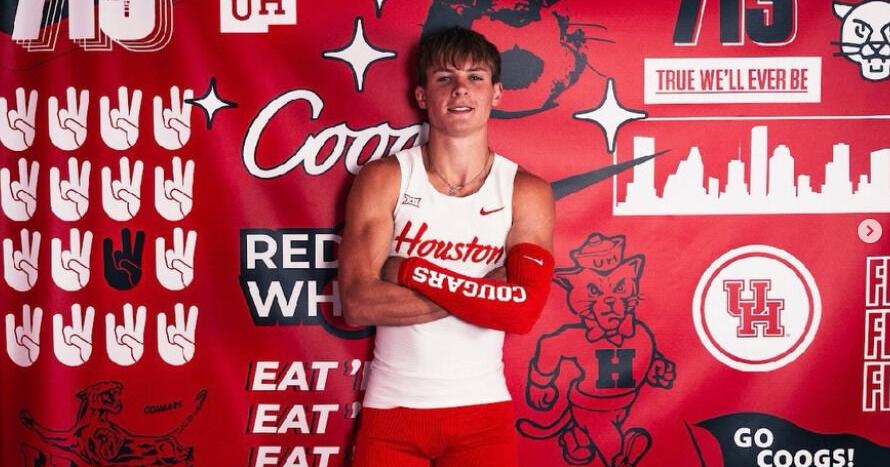 Edna's Keegan Hicks commits to University of Houston for track and ...