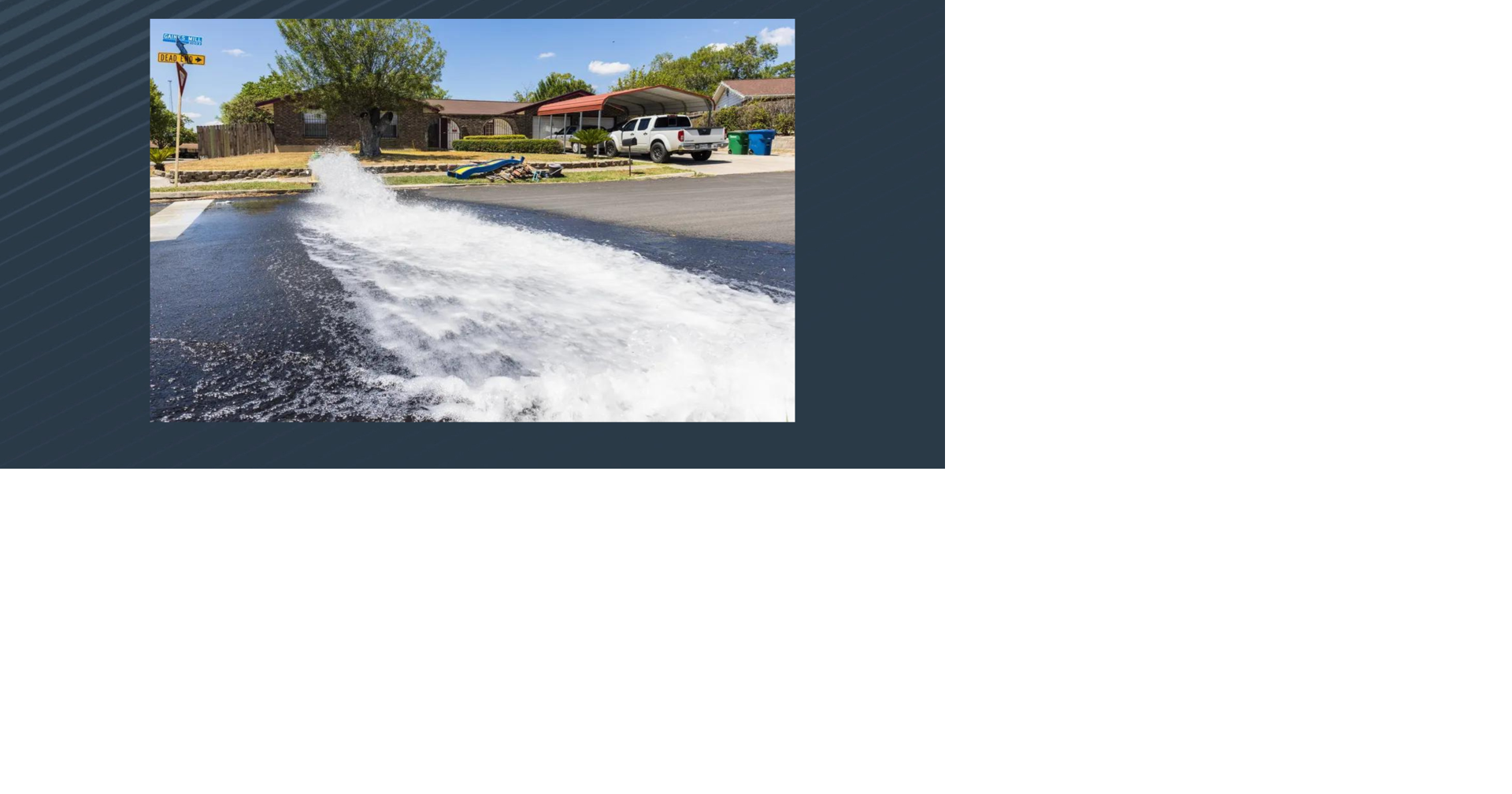 Old pipes cause Texas cities to lose tens of billions of gallons of ...