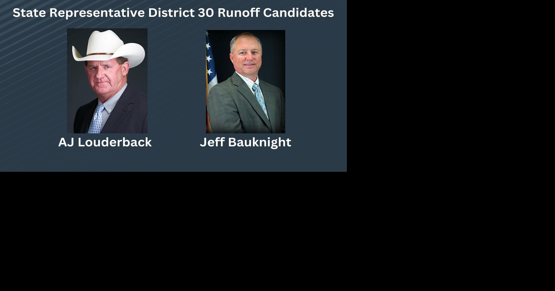 AJ Louderback faces Jeff Bauknight in runoff May 28 | News ...