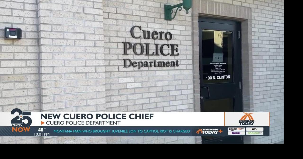New Cuero Police Department Chief sworn in | News | crossroadstoday.com