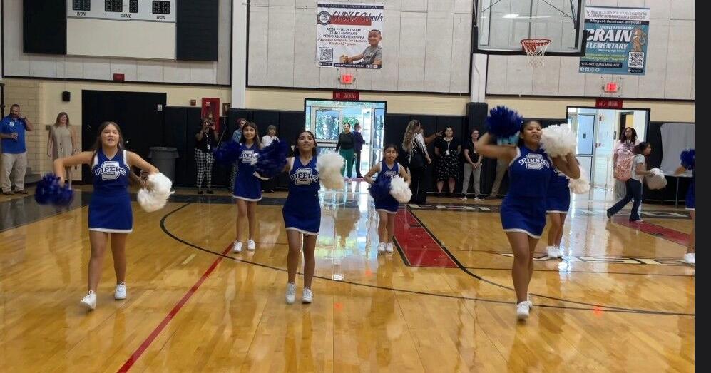 First day pep rally ignites back-to-school spirit at Stem Middle School ...