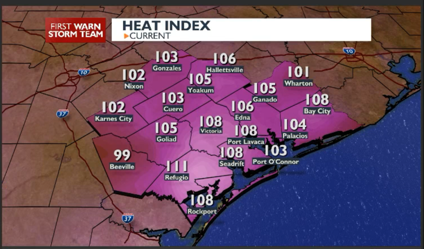 Gusty with rain chances but hot until a cool down next week | Weather ...