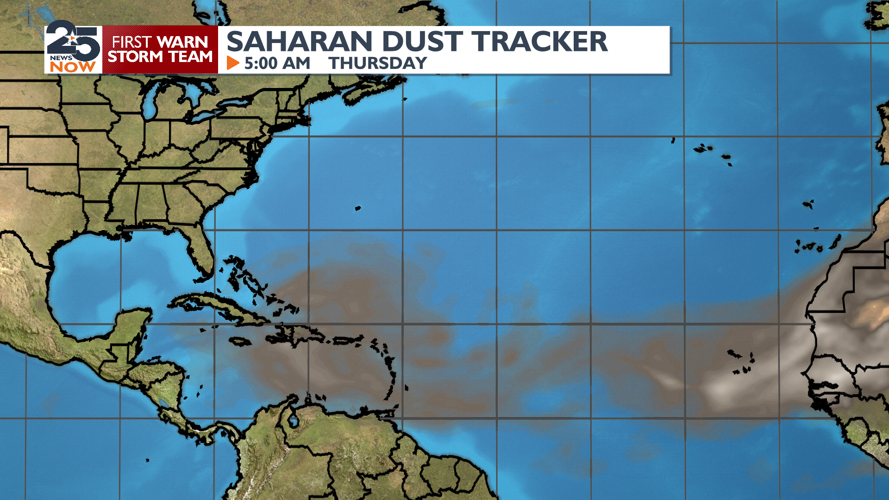 More storms and Saharan dust for the Crossroads | News ...