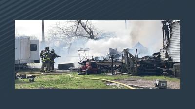 Fire in Telferner destroys mobile home Friday morning | News ...
