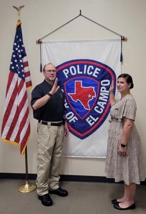 El Campo's new Police Chief, David Marcaurele, sworn in | News ...