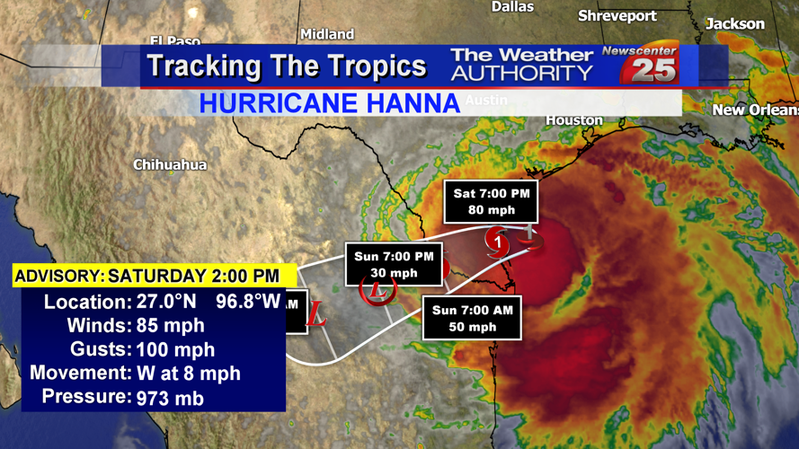 Hanna Weather Updates | Hurricane | crossroadstoday.com