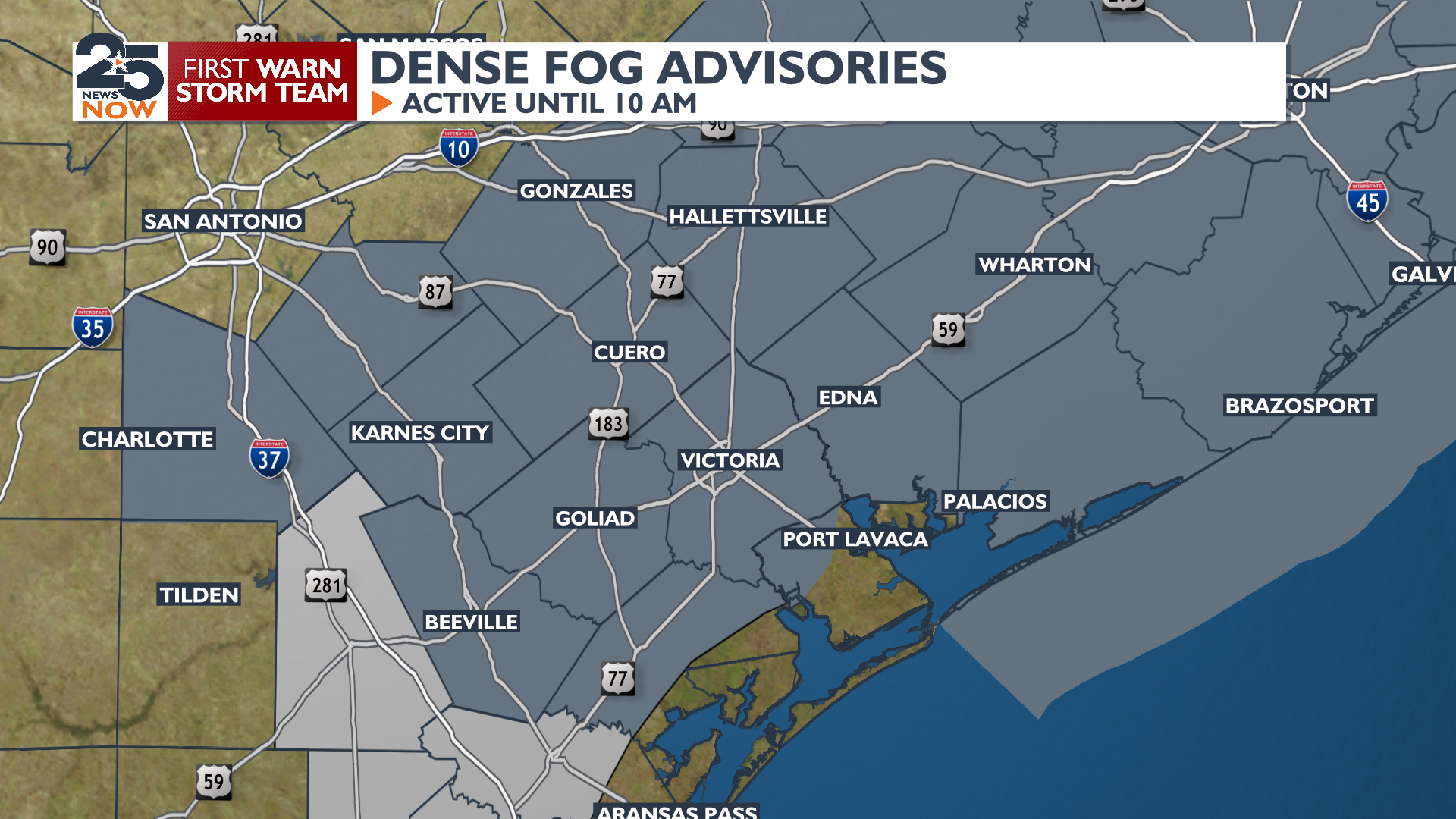 Wednesday's Dense Fog Details | News | crossroadstoday.com