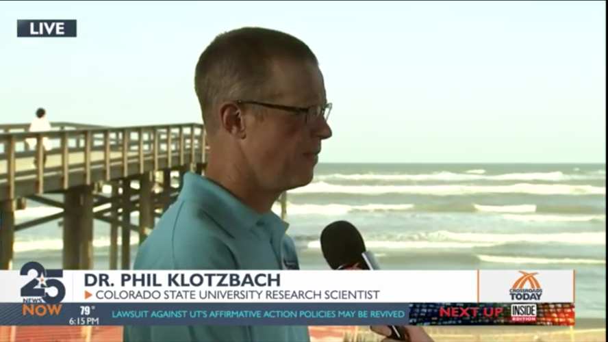 Hurricane Predictions with Dr. Phil Klotzbach and Brian Alonzo | Local ...