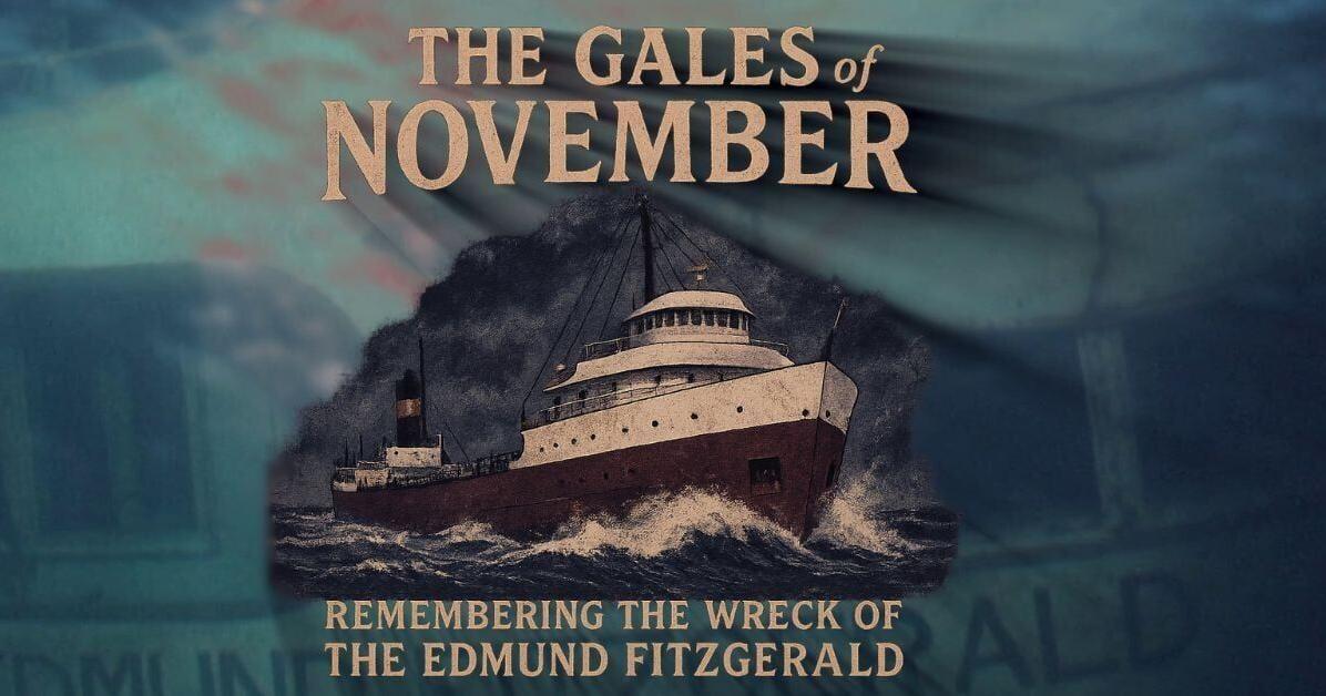 Remembering the tragic events of the Edmund Fitzgerald wreck 50 years ...