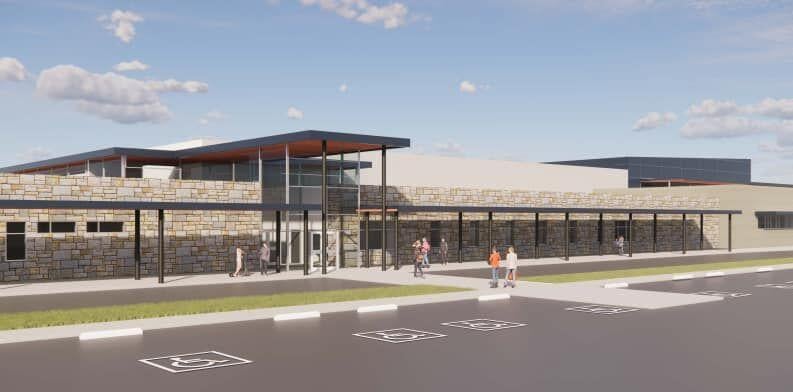 Final exterior renderings of future Goliad Middle School released | News | crossroadstoday.com