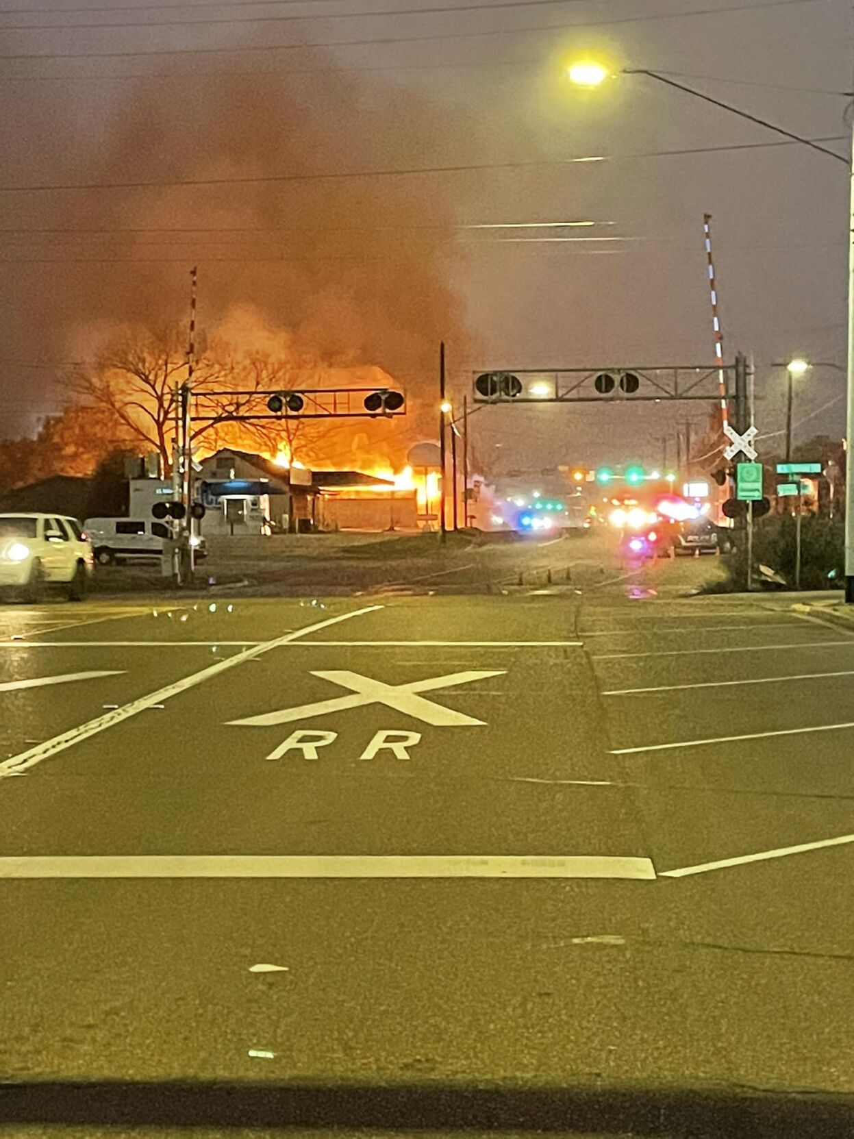 Update: Building that caught fire in Cuero was previously a cabinet ...