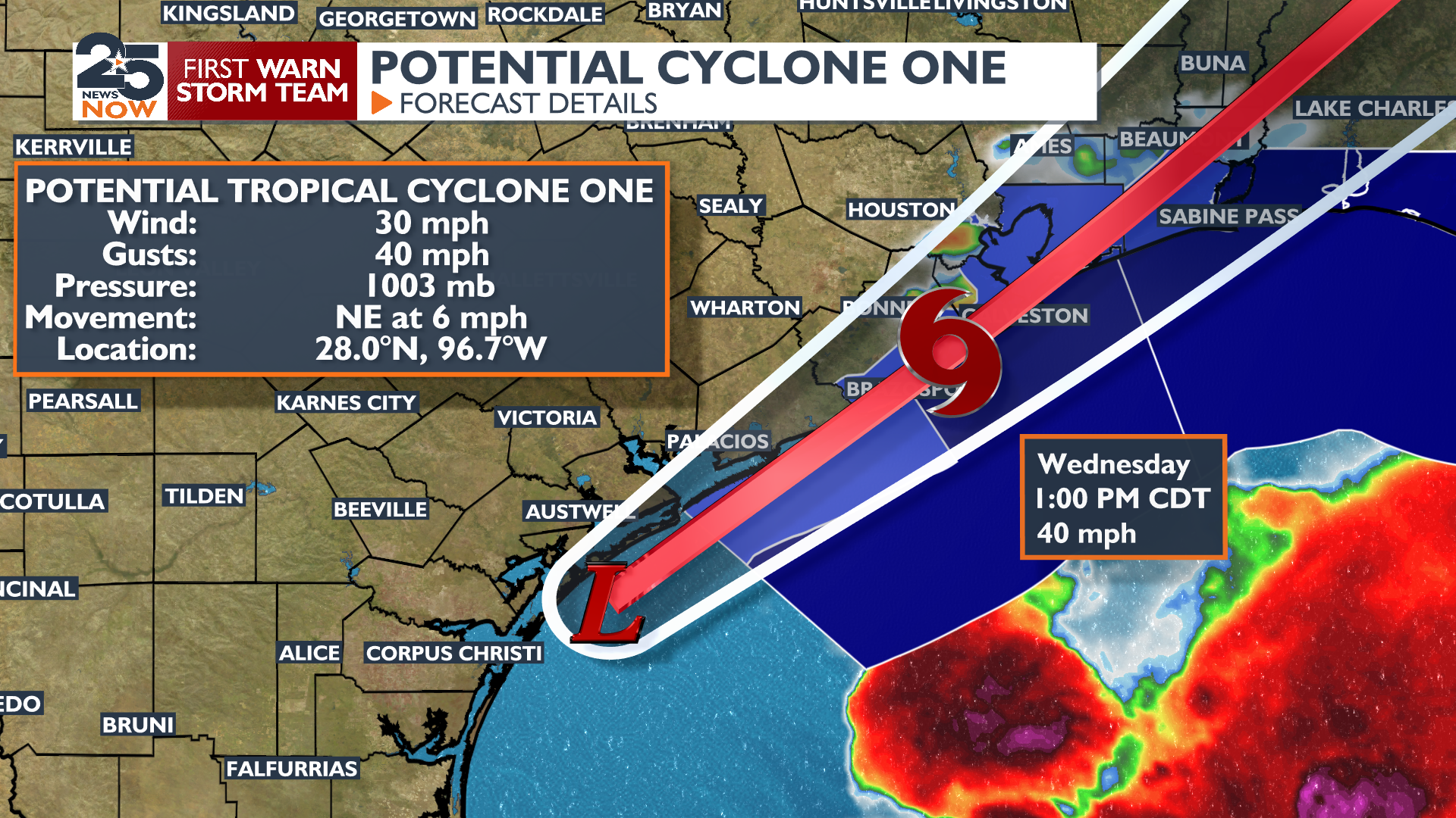 Potential Tropical Cyclone One to make landfall near or in the ...