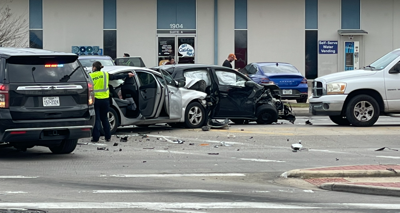 Emergency workers respond to major crash in the 1900 block of Sam ...