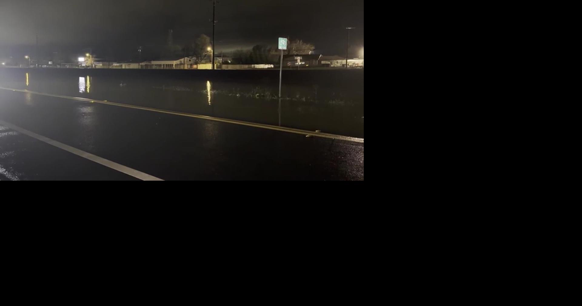 RAW: CA: FLOODING- ROAD ISSUES IN REDDING (NIGHT VIDEO) | National News ...
