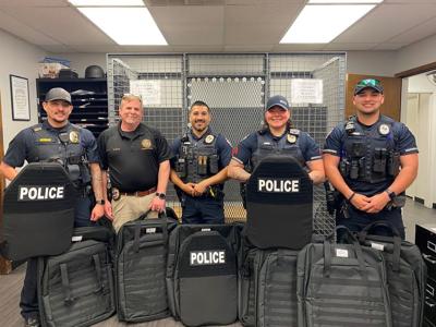 Bay City police officers get new shields | News | crossroadstoday.com