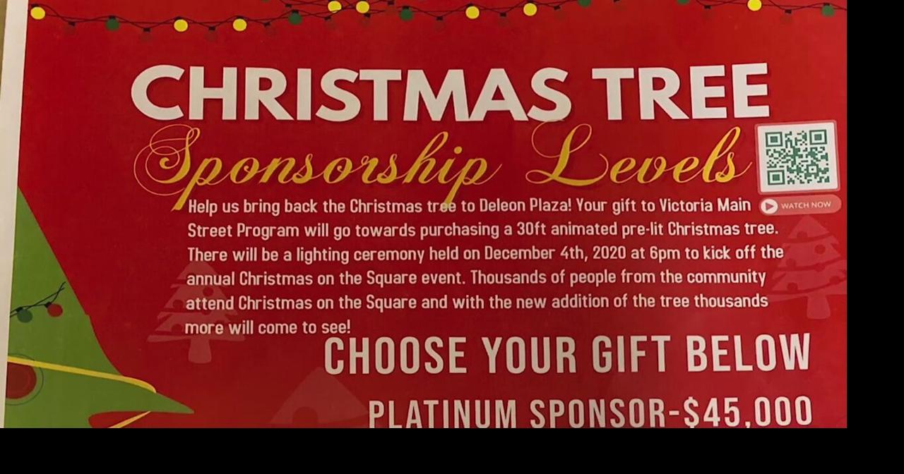 The Victoria Main Street program is looking to light up Deleon plaza ...