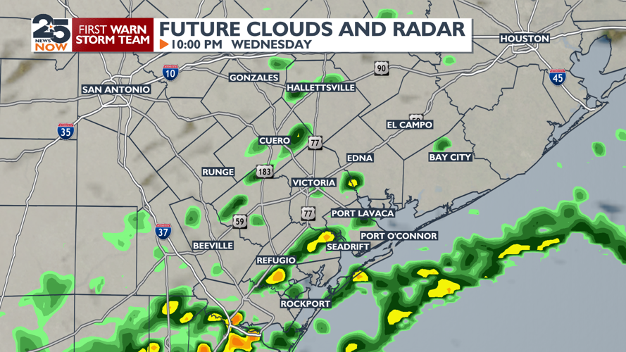 Warm and cloudy before the front and storms | Weather | crossroadstoday.com