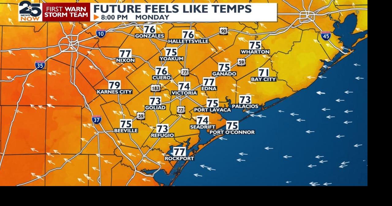 Cool mornings and warm afternoon weather to continue, for now ...