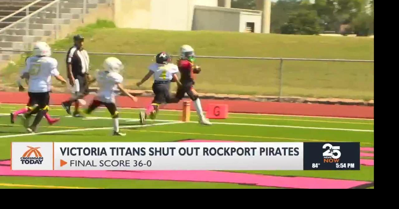 Victoria Titans youth football shuts out Rockport Pirates 36–0 | Sports ...