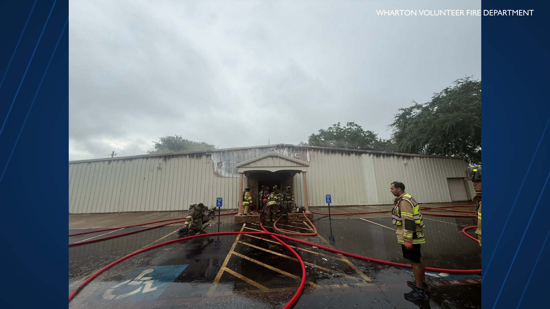 Fire damages Wharton church Saturday afternoon | News | crossroadstoday.com
