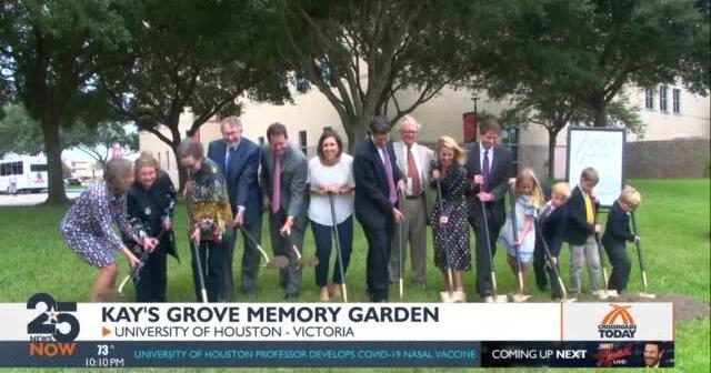 UHV breaks ground for new Kay’s Grove memory garden | Events ...